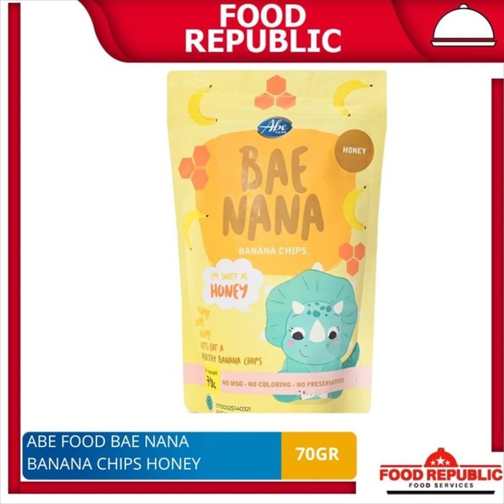Jual Snack Anak Bae Nana Chips - Keripik Pisang 70gr Abe Food No MSG ...