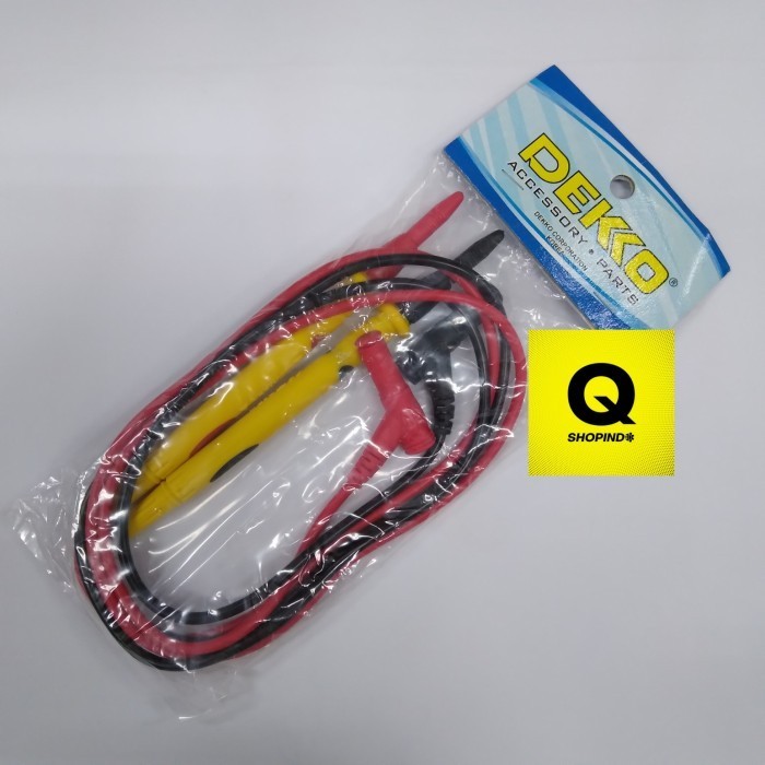 Jual Dekko TL-25 / TL25 Kabel multitester / Kabel multimeter / Testlead ...