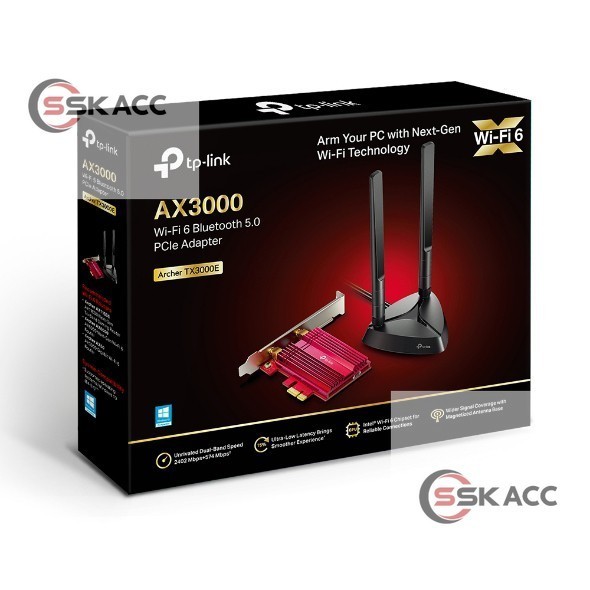 Jual PCIe Tp-Link Archer TX3000E AX3000 Wi-Fi 6 Bluetooth 5.0 Adapter ...