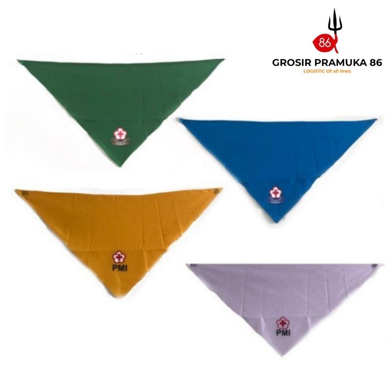 Jual Syal PMI PMR Peles, Sablon | Shopee Indonesia