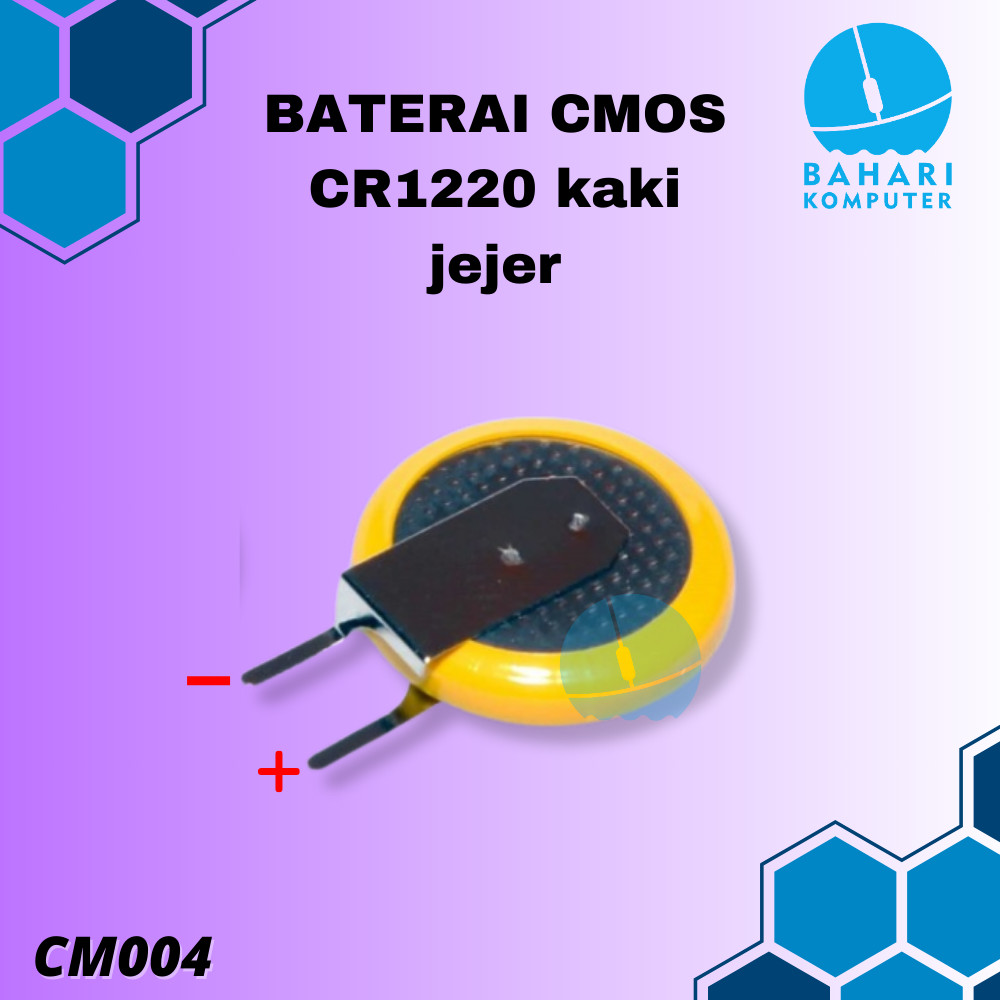 Jual Baterai Cmos Bios CR1220 2 Kaki | Shopee Indonesia
