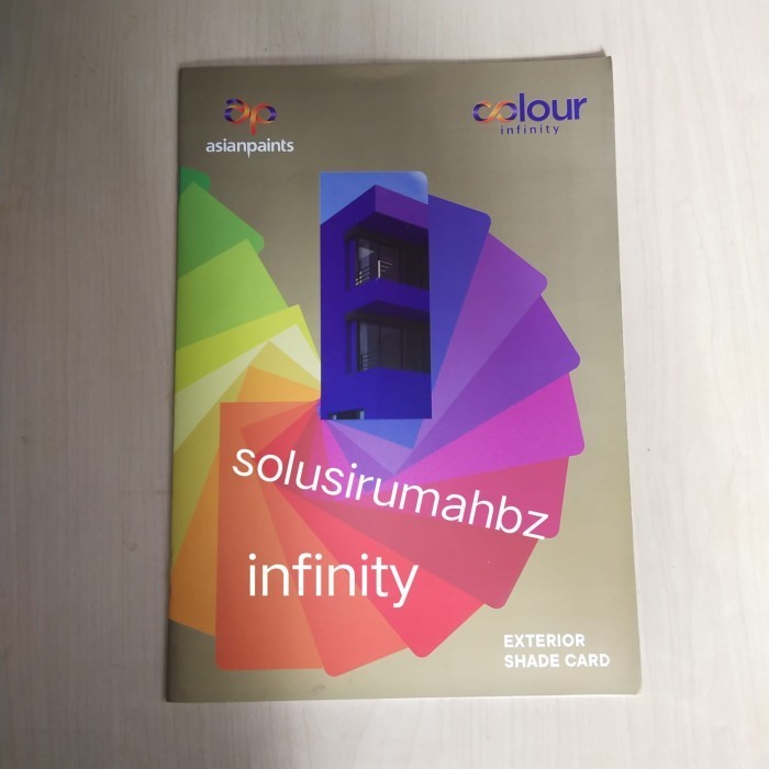 Jual KATALOG CAT ASIAN PAINT COLOUR INFINITY APKO CARD KARTU WARNA ...