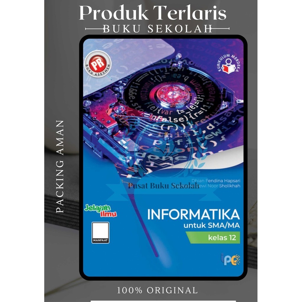 Jual Buku Pr/Lks Kurmer Informatika Kelas 12/XII SMA/MA Semester 1&2 Kurikulum Merdeka Intan ...