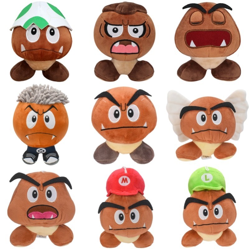 Jual Mario Bros Goomba Ken Carson Kawaii Soft Plush Toys Funny Cartoon ...