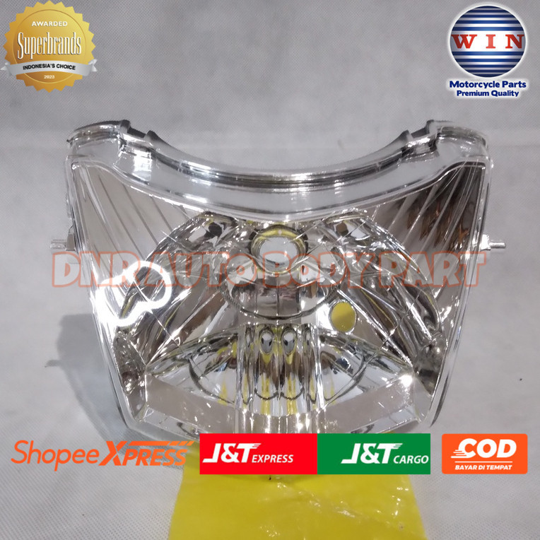 Jual Lampu Depan Supra Fit New 2005 2006 2007 2008 | reflektor headlamp ...