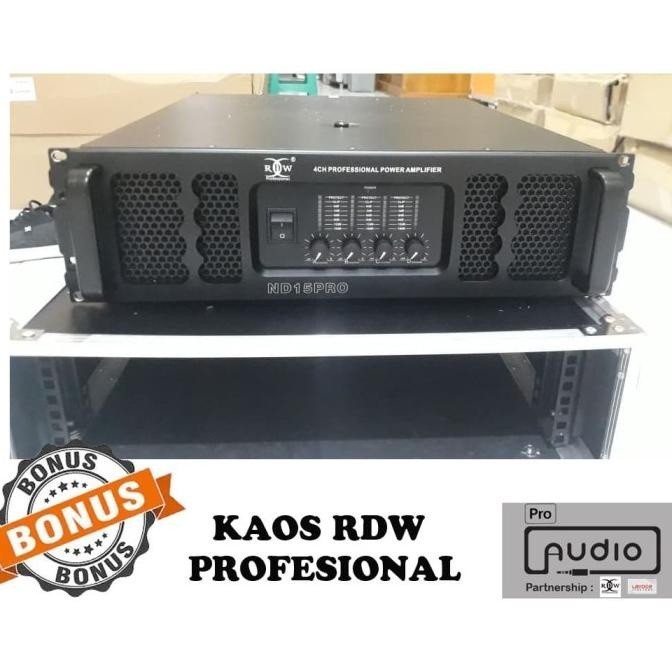 Jual Power Amplifier Rdw Nd15 Pro Power Ampli Subwoofer Power Ampli 4 ...