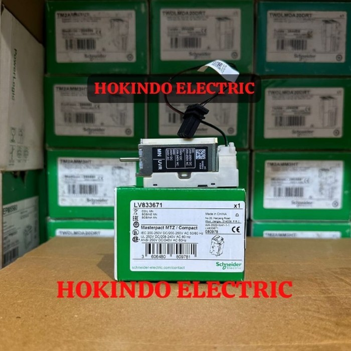Jual SCHNEIDER LV833671 UVT MN /UVR 200-250V AC/DC UNTUK ACB MTZ ...