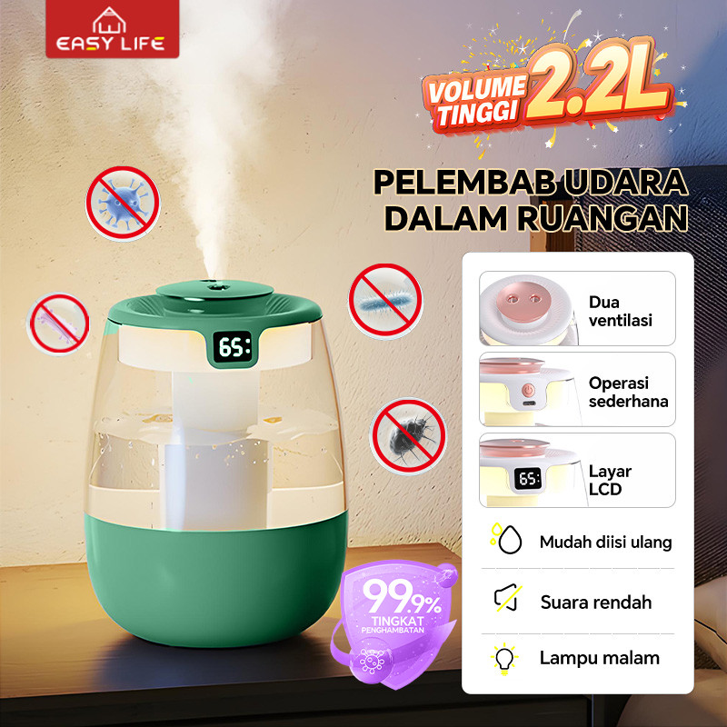 Jual Easylife Humidifier 4-in-1 / Pembersih Udara Aromaterapi ...