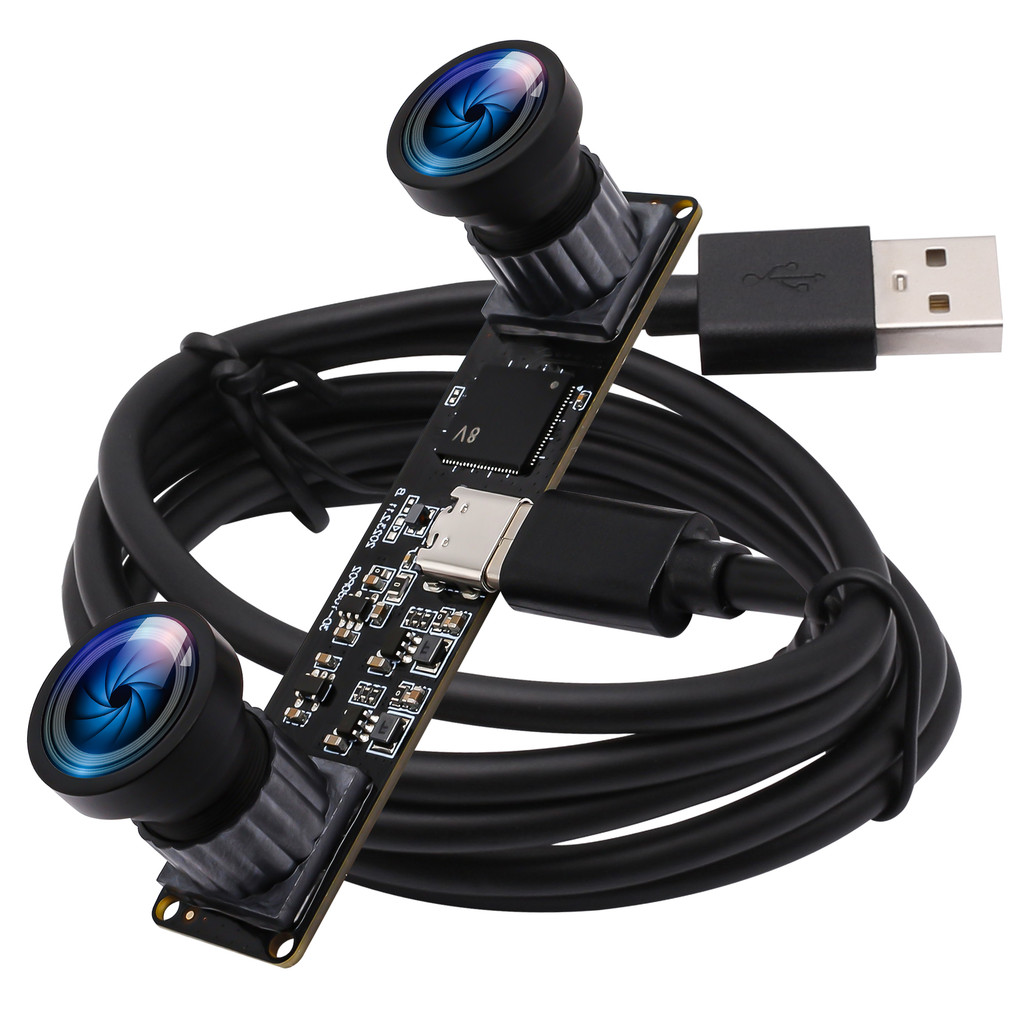 Jual ELP 3D Camera 4MP 60fps 3840X1080P Synchronization Stereo USB ...