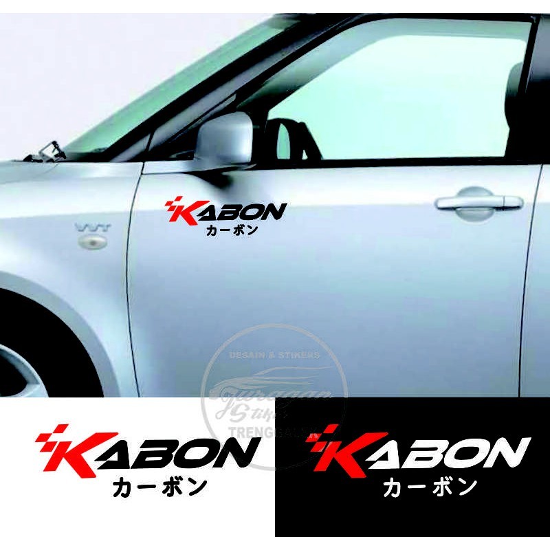 Jual Kabon Kanji Cutting Stiker untuk Bodi dan Kaca Mobil 2 warna ...