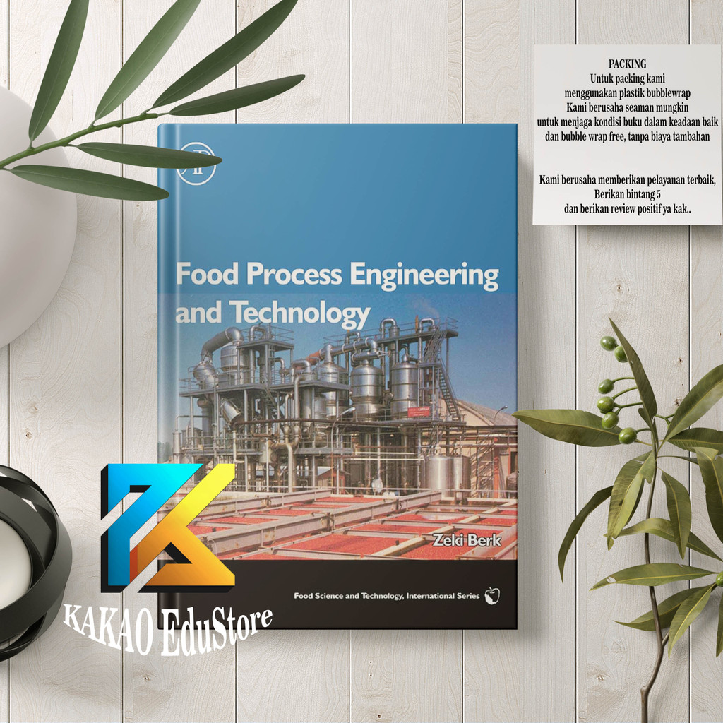 Jual Food Process Engineering and Technology - Zeki Berk | Shopee Indonesia