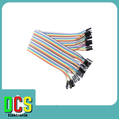Jual Kabel Jumper Male to Female 30 cm Kabel Jemper 30 cm 40 pcs ...