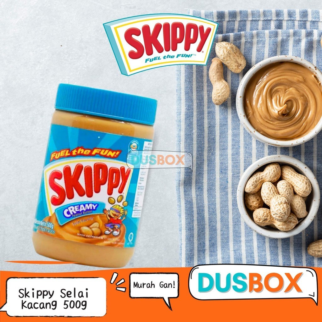 Jual Skippy Creamy Peanut Butter 500g / Selai Kacang Skippy / Selai ...