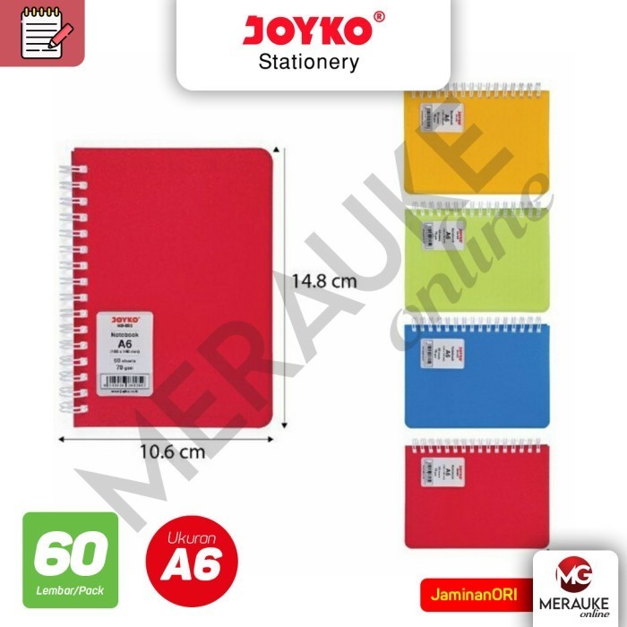Jual JOYKO Ringbook NB-665 A6 60S | Shopee Indonesia