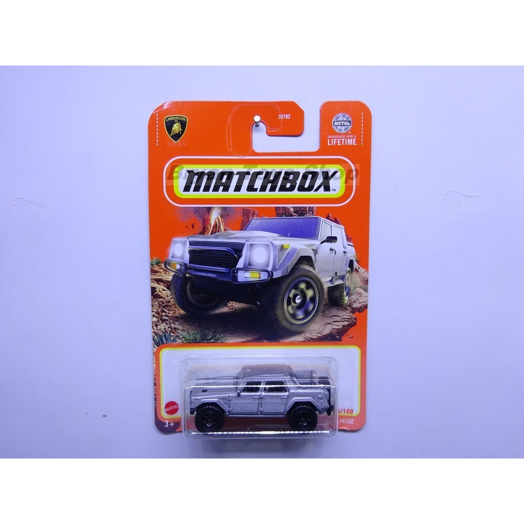 Jual Matchbox Lamborghini LM002 Abu | Shopee Indonesia
