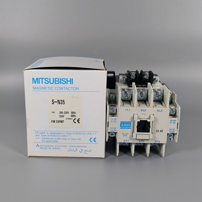 Jual Magnetic Contactor MITSUBISHI SN-35 | Shopee Indonesia