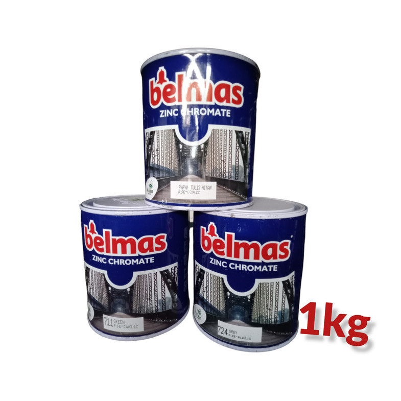 Jual Belmas Meni Besi Zinc Chromate Cat dasar Besi Avian Brand 1 kg ...