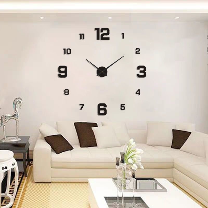 Jual Jam dinding digital bercahaya 3D DIY/jam dinding bercahaya yang ...