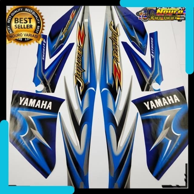 Jual striping yamaha jupiter z silver biru 2006 list body standar ...