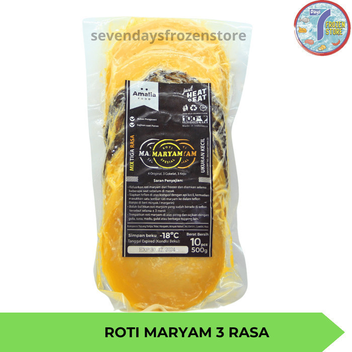Jual Roti Maryam | Roti Cane | Roti Canai Spesial Beku Frozen | Shopee ...