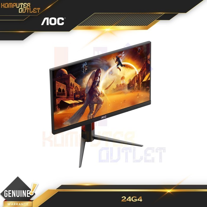 Jual AOC 23.8" Agon 24G4 24" IPS Panel 1ms 180Hz Full HD FHD Gaming Monitor | Shopee Indonesia