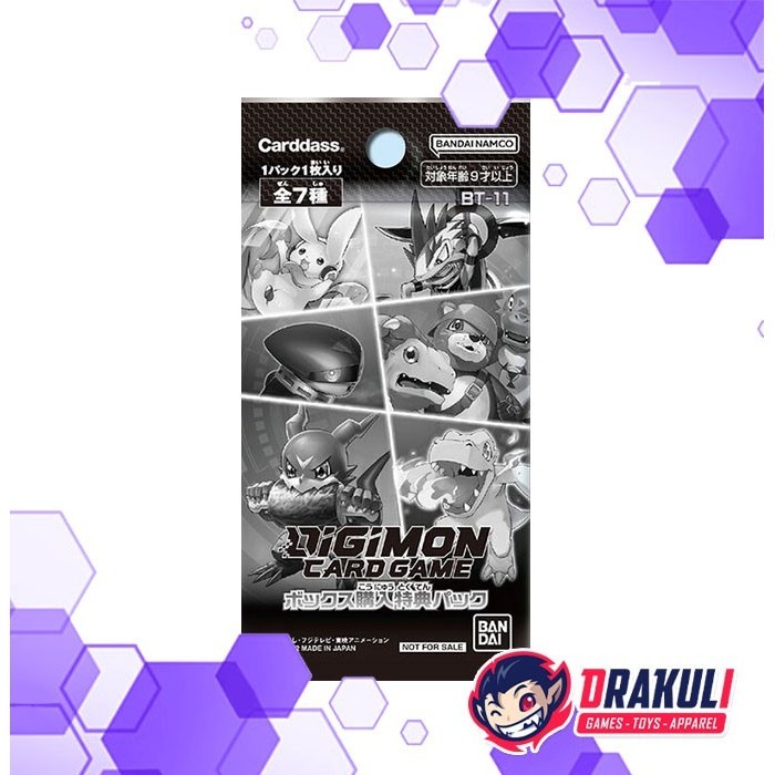 Jual Digimon Card Game Dimensional Phase BT-11 / BT11 Promo Pack Box ...