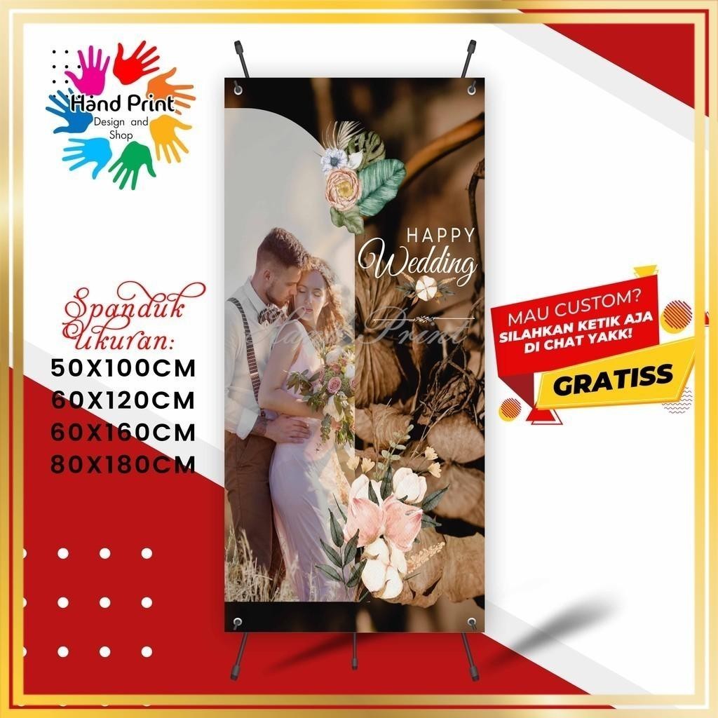 Jual SPANDUK BANNER Wedding Selamat Datang Di Pernikahan kami J MMT ...