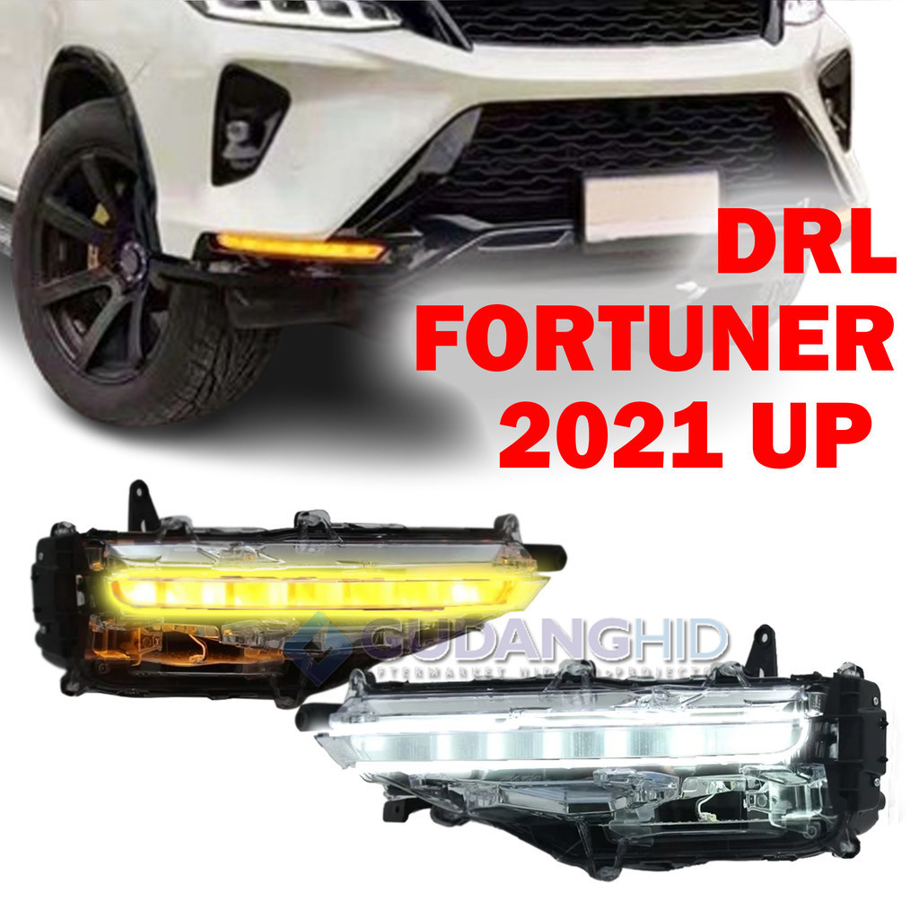 Jual Lampu Sein LED DRL Toyota Fortuner Legender GR VRZ 2021 Up Running ...