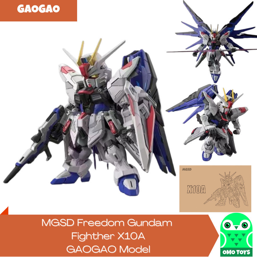 Jual MGSD Freedom Fighter X10A Gaogao Model Kit Robot | Shopee Indonesia