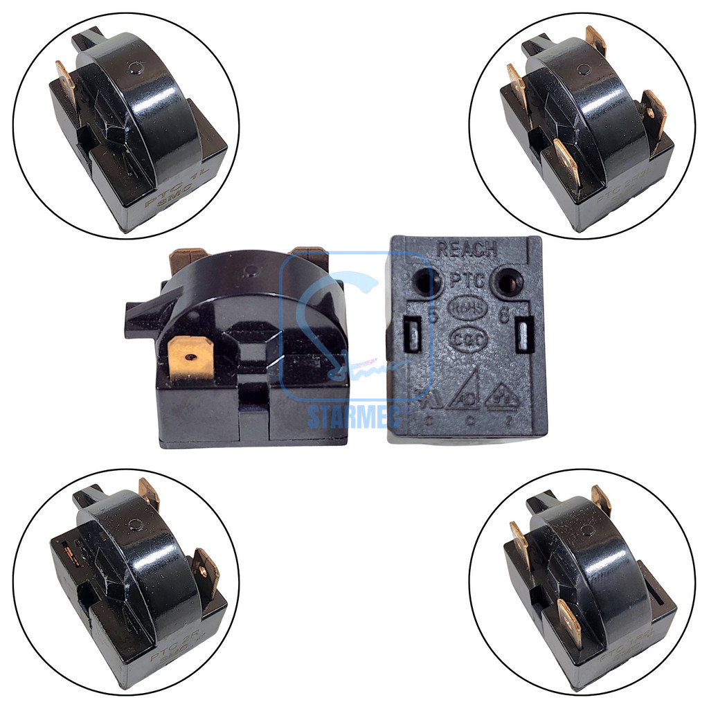 Jual Relay Kulkas PTC 4 Kaki 3 Kaki 2 Kaki 1 Kaki SMC Starmec | Shopee ...