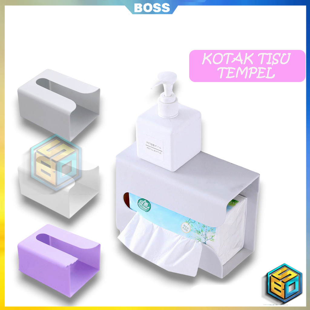 Jual BOSS MURAH COD KOTAK TISU TEMPEL DINDING/TEMPAT TISU TEMPEL ...