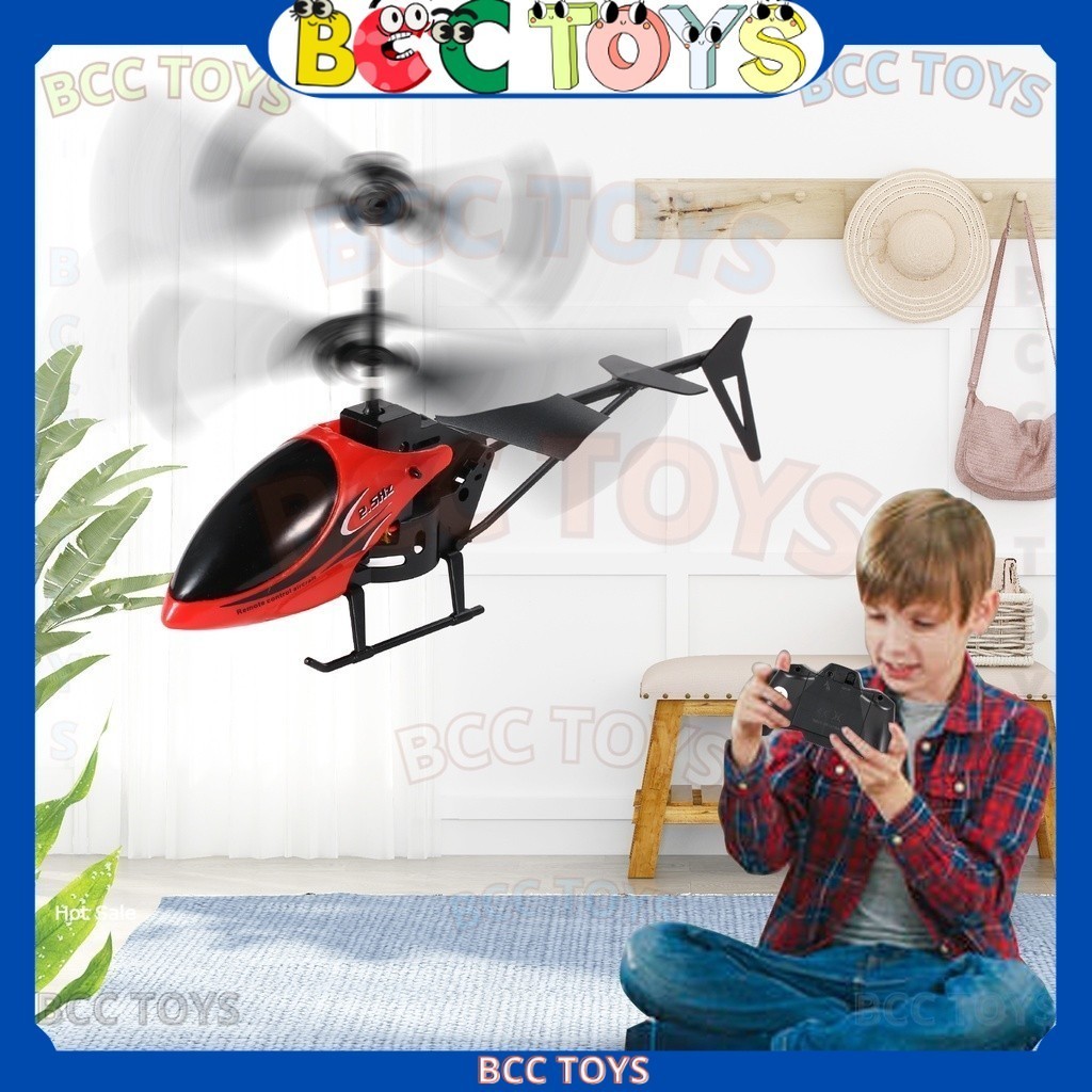 Jual Mainan Anak Rc Pesawat Helikopter Remote Control Super Speed 2 CH ...