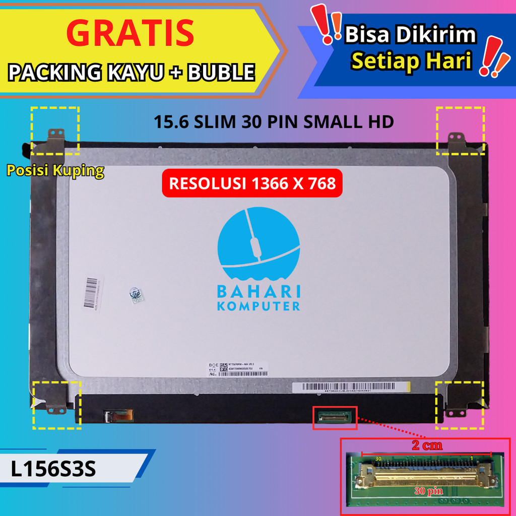 Jual LCD LED Asus Vivobook X505 X505Z X505ZA 15.6 INCH HD | Shopee ...