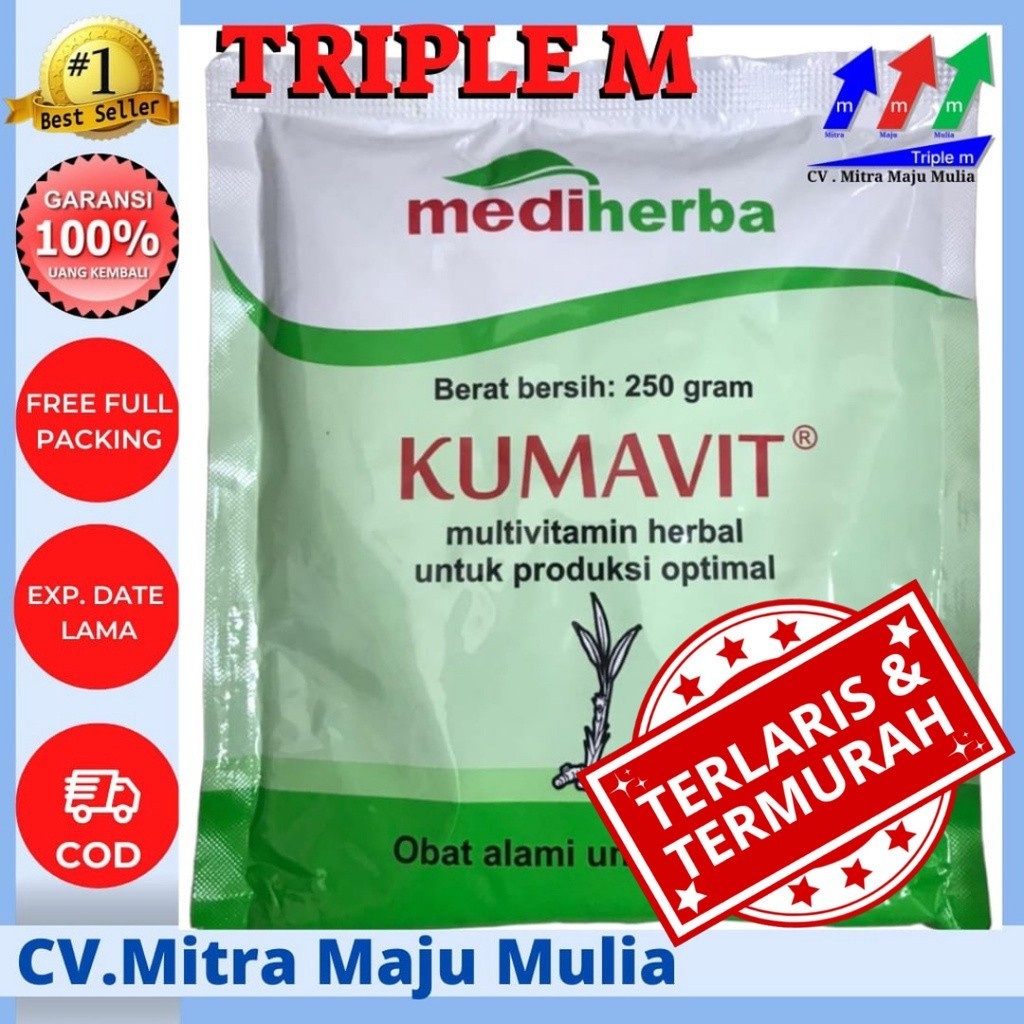 Jual KUMAVIT 250 gram MEDION Herbal Penambah Nafsu Makan Hewan Kurkuma ...