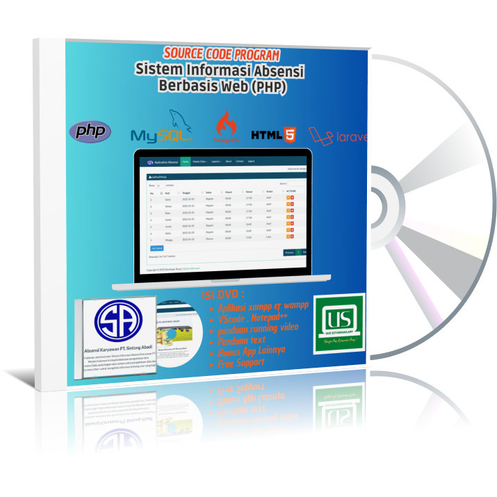 Jual Aplikasi Sistem Informasi Absensi Berbasis Web (PHP) | Shopee Indonesia