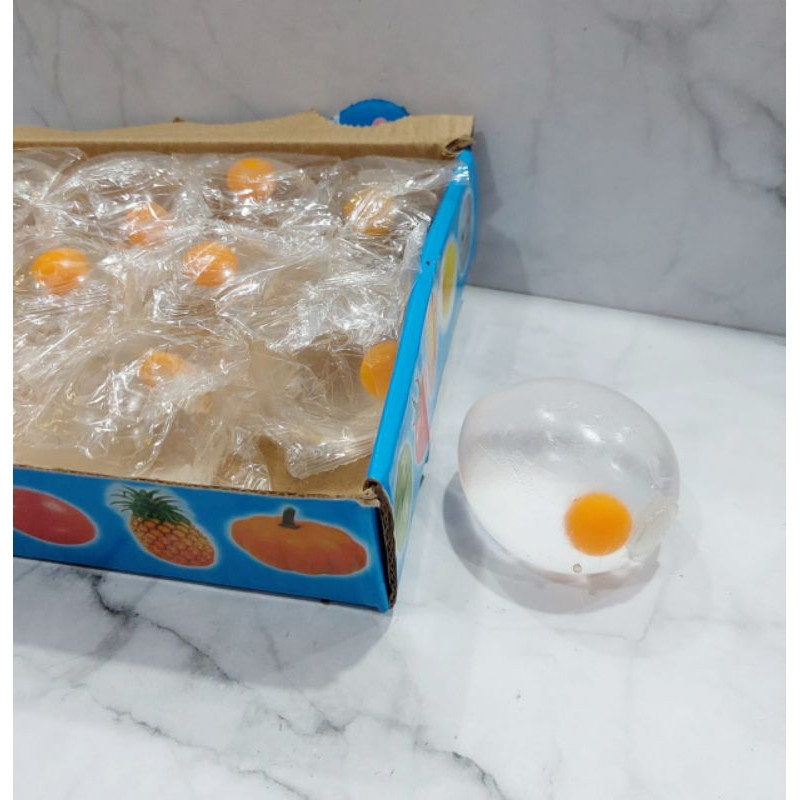 Jual Splat toy telur / squishy telur / telur lempar / slime telur ...