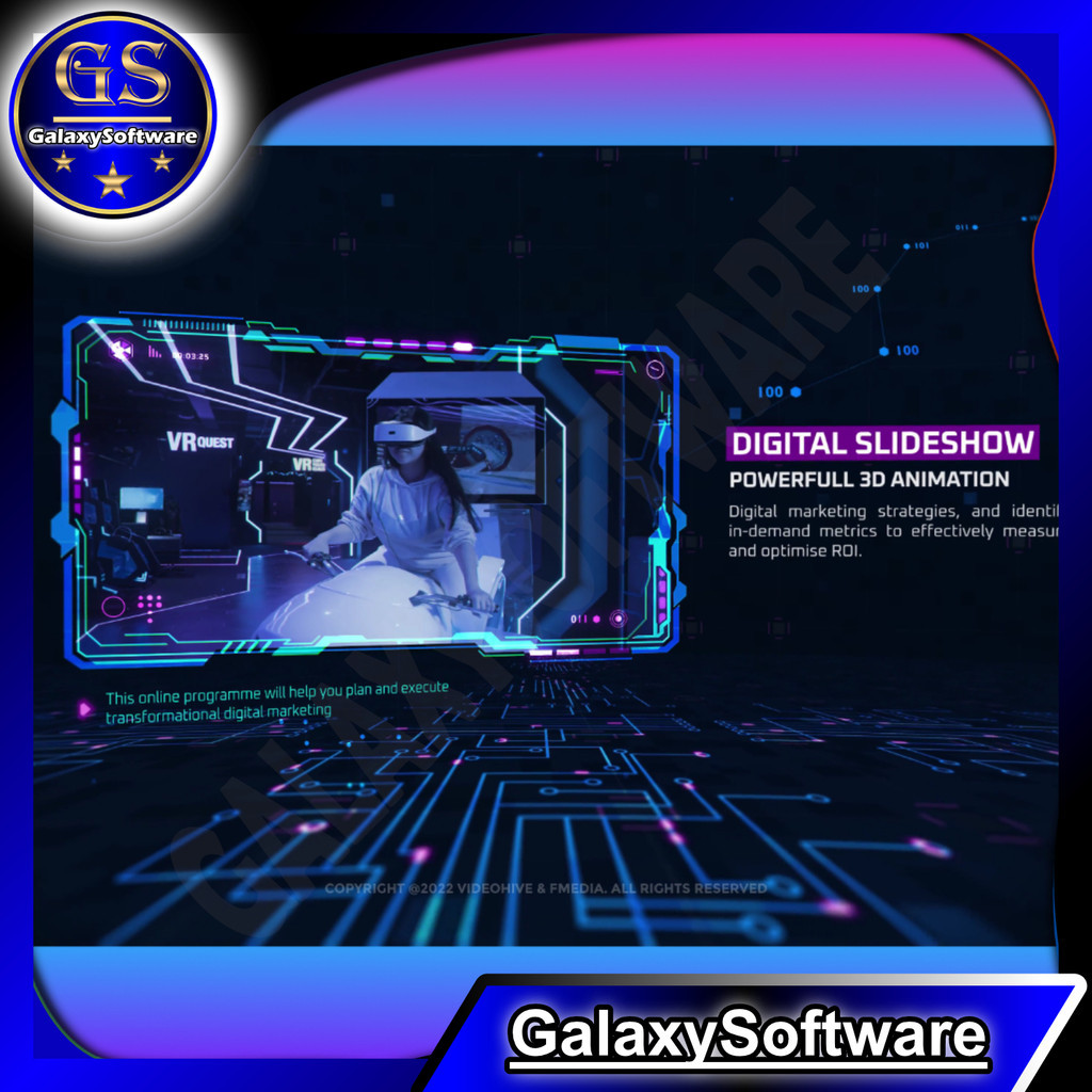 Jual 42). Digital Tech Integrated Slideshow 4K - Videohive Template ...