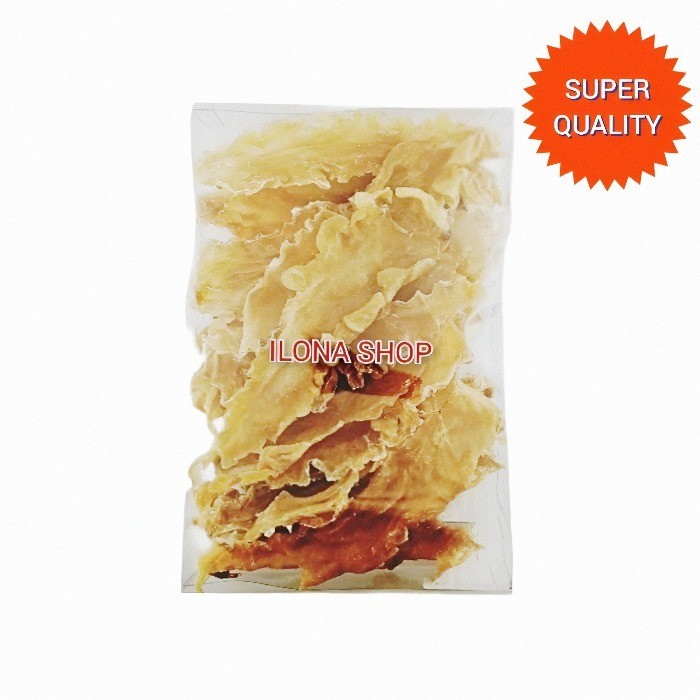 Jual PERUT IKAN HIPIO KERING MENTAH / YI PHIAU / GELEMBUNG IKAN 100GR ...