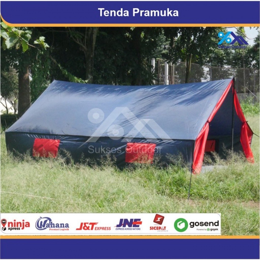 Jual Tenda Pramuka 3x4 Meter Fullset Waterproof | Shopee Indonesia