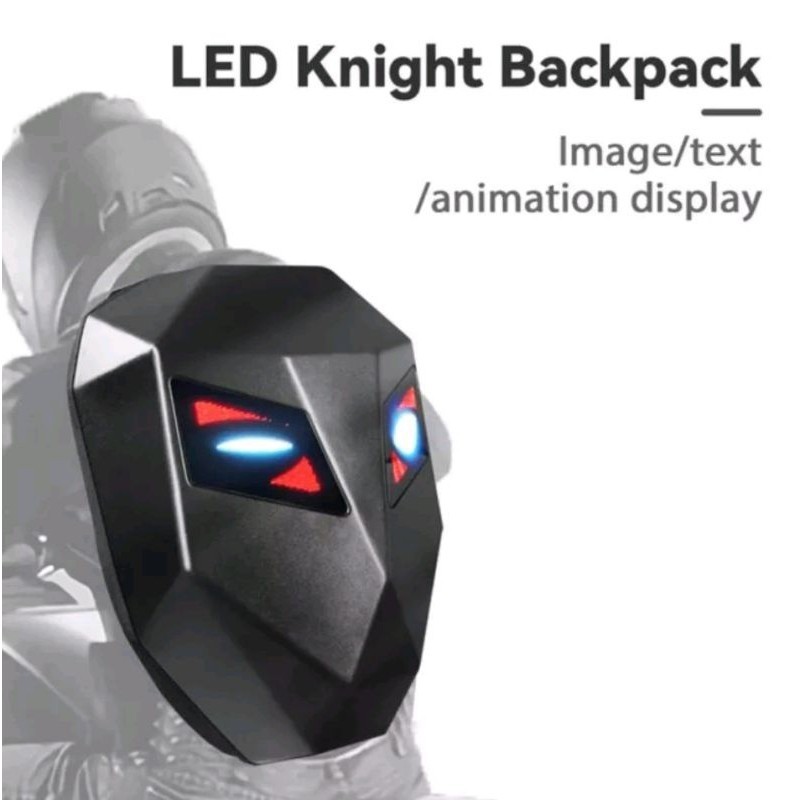 Jual Tas Ransel LED Men Knight Backpack Hard Shell LED Motorcycle ...