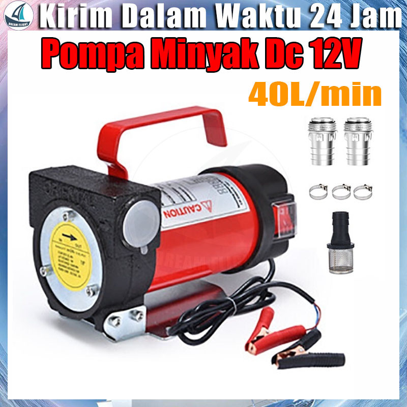 Jual 【Barang spot】Pompa Minyak Stanlis DC 12Volt Solar Elektrik Diesel ...