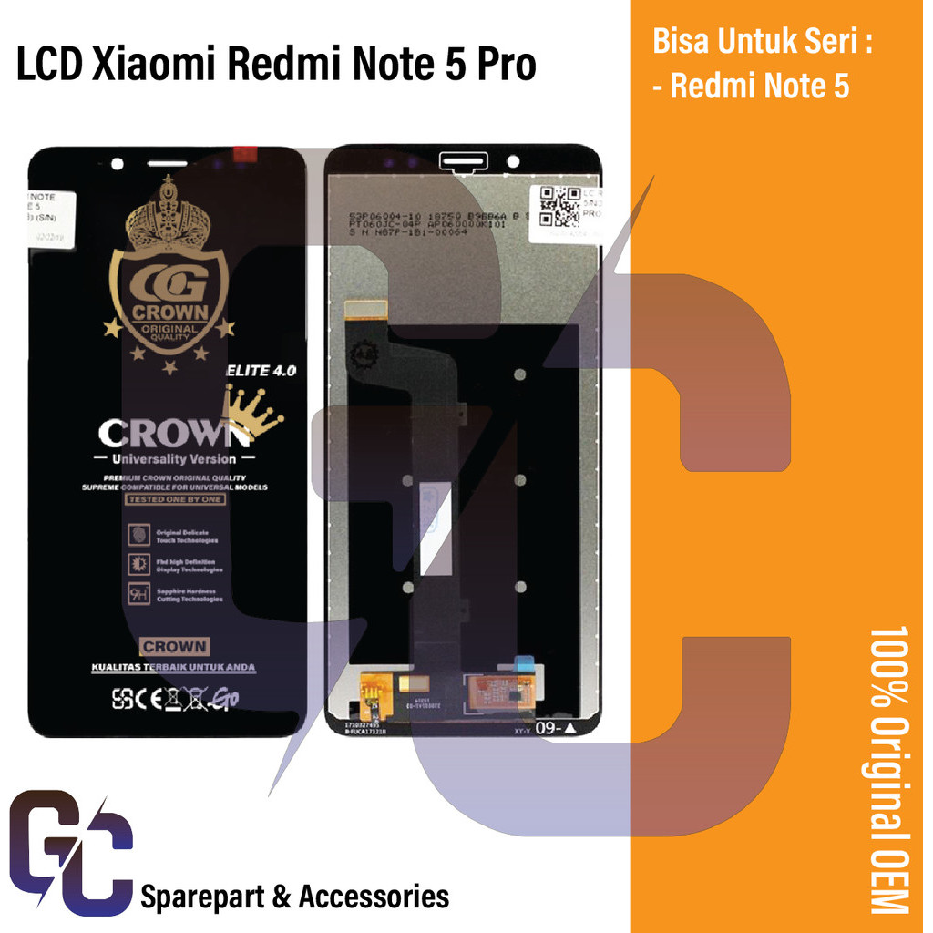 Jual LCD XIAOMI REDMI NOTE 5 / 5 PRO TOUCHSCREEN FULLSET ORIGINAL ...