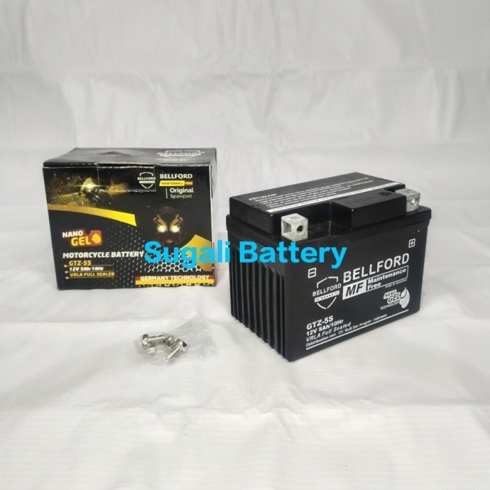 Jual Aki Honda Supra x 125, Revo, kharisma, Kirana Accu GS GTZ5S MF Kering | Shopee Indonesia