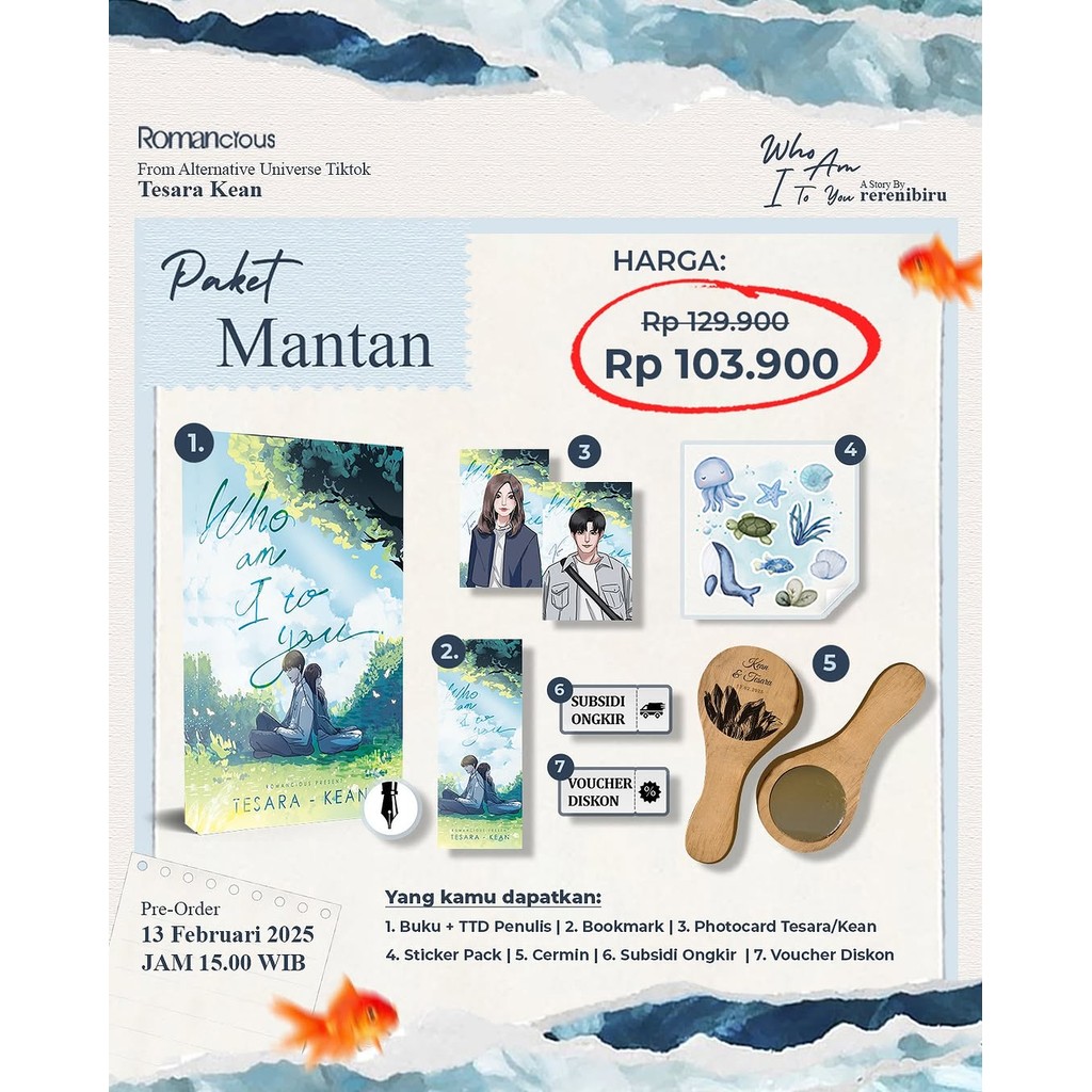 Jual [Romancious] Who Am I To You? karya Tesara | Fiksi Roman | Shopee ...