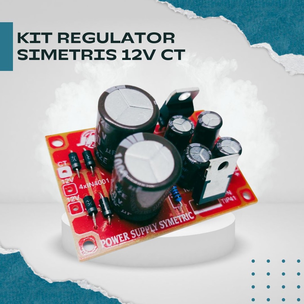 Jual Modul PSU Simetris 12V – Power Supply untuk Tone Control & Op-Amp ...