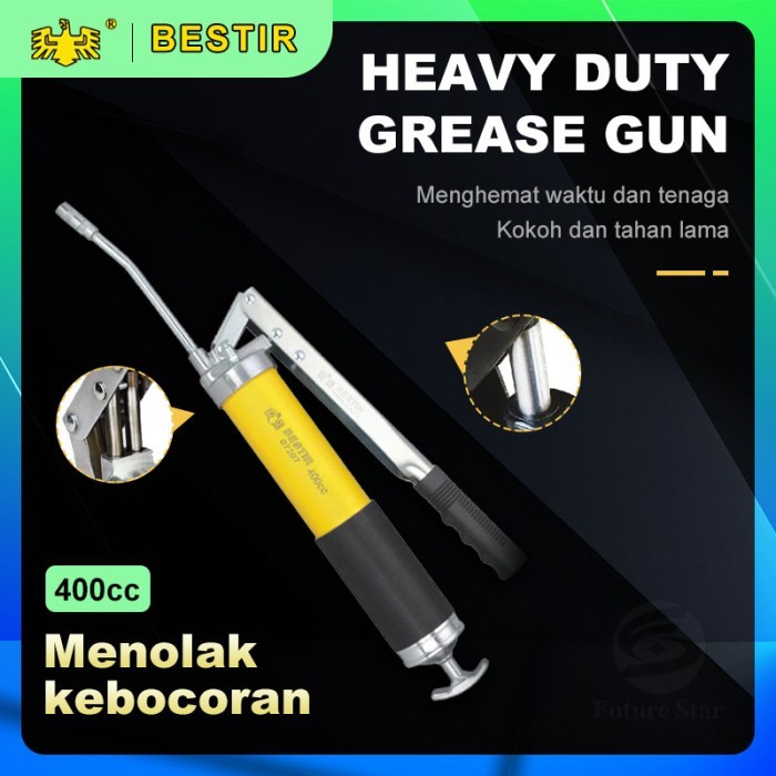 Jual Grease Gun Pompa Gemuk 400CC 800CC 4700-10000 Psi Untuk Oli Alat ...