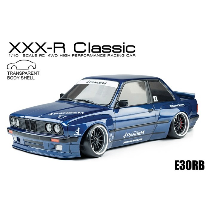 Jual MST XXX-R CLASSIC 1/10 EP SHAFT RACING CAR KIT W/ E30RB CLEAR BODY ...
