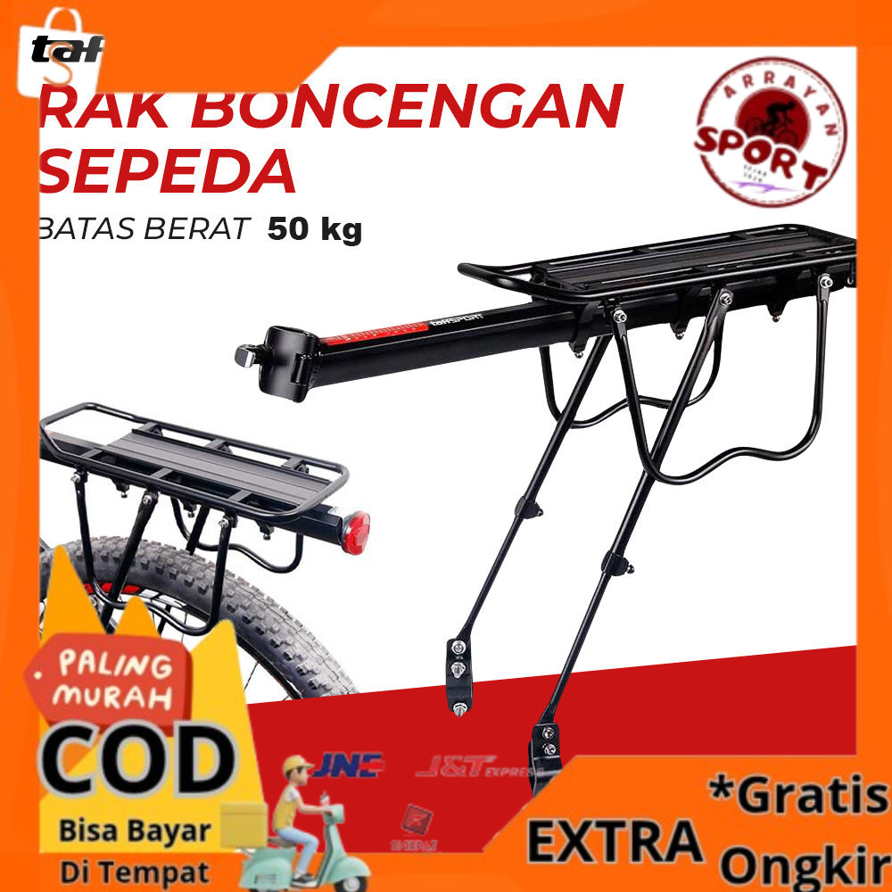 Jual Rak belakang sepeda | boncengan tas belakang sepeda bike rear rack ...