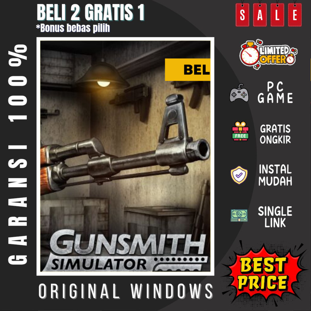 Jual GUNSMITH - GAME PC - GAME LAPTOP - PC GAMES - BELI 2 GRATIS 1 ...