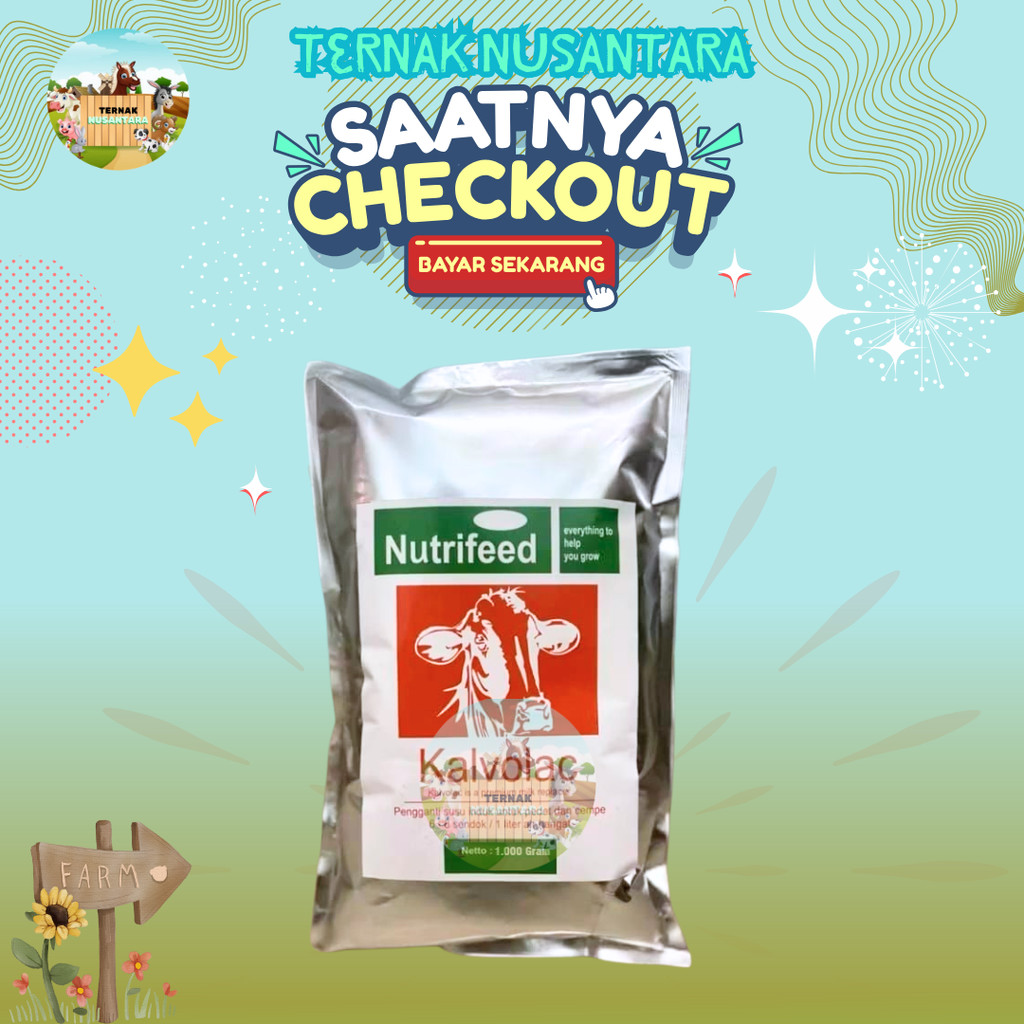 Jual KALVOLAC NUTRIFEED 1 KG - Pengganti Susu Induk Anak Kambing Domba ...